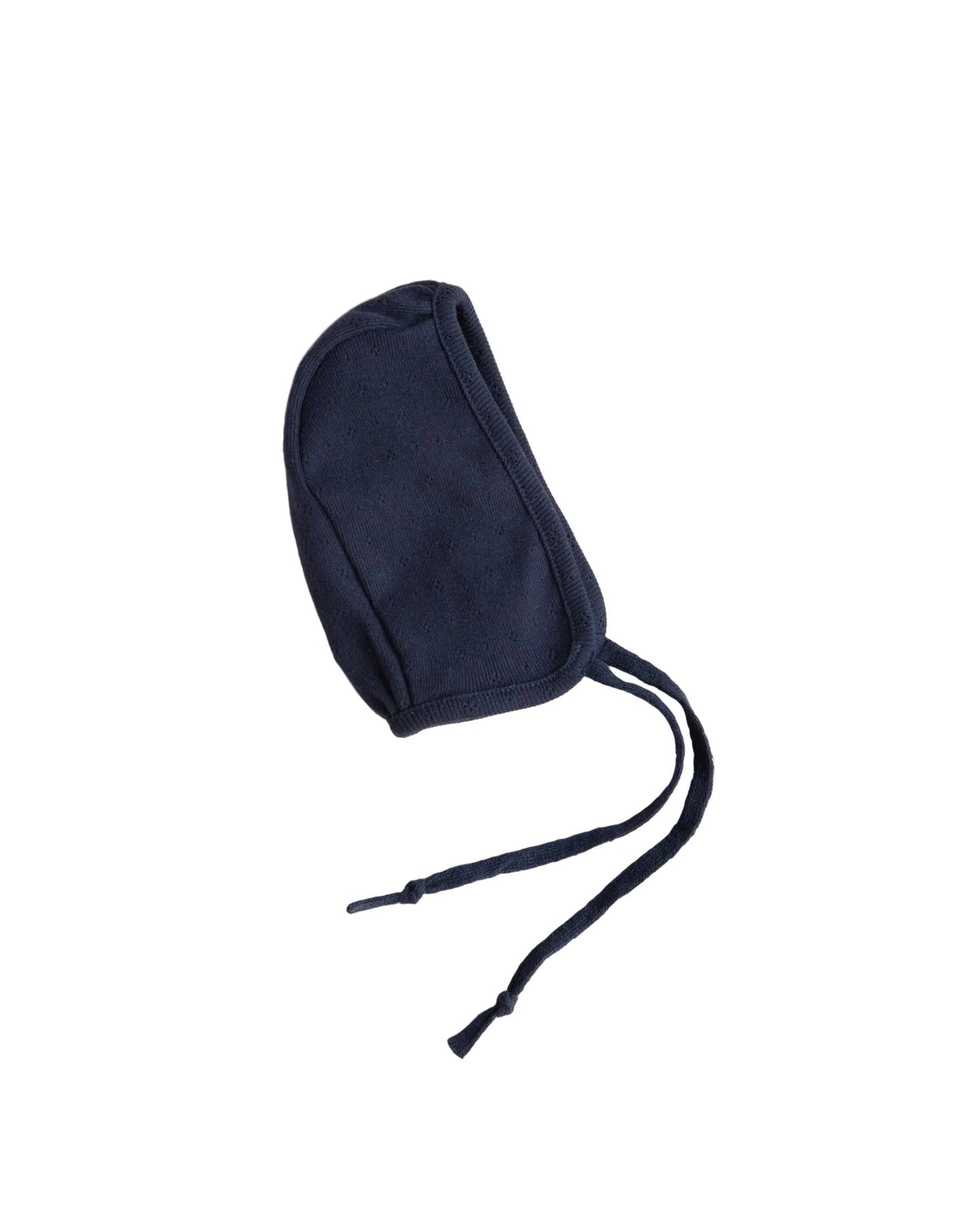 Pointelle Bonnet- Navy Blue – Papallou