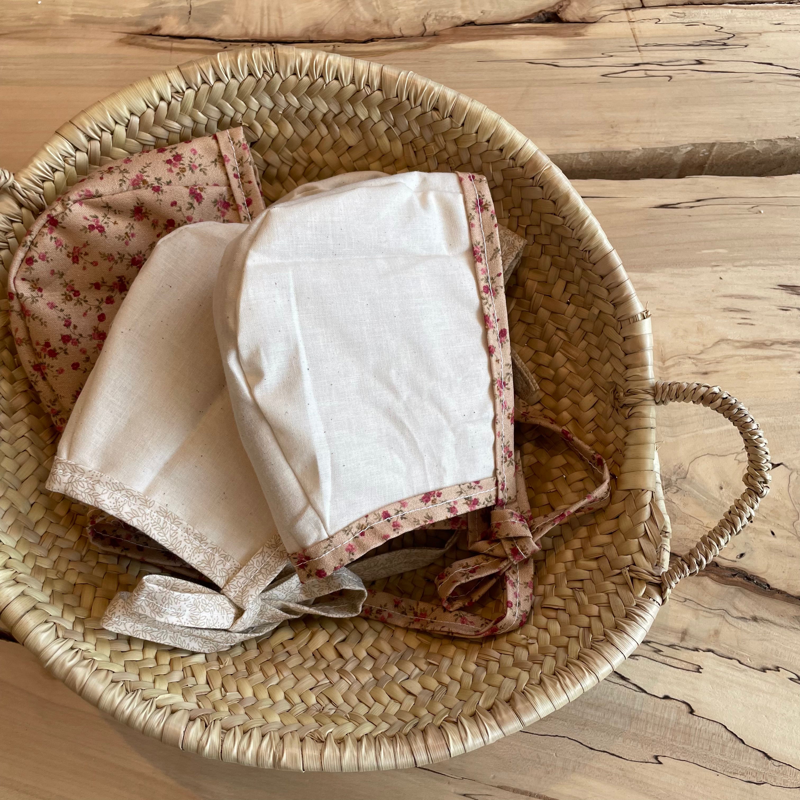 Reversible Linen Bonnet – Papallou